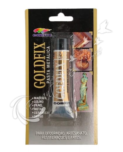 GOLD FIX CORFIX OURO PÁLIDO 20 ML - Encantos e Cores