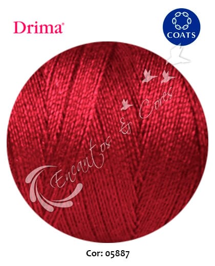 LINHA PARA COSTURA DRIMA COR 05887 - Encantos e Cores