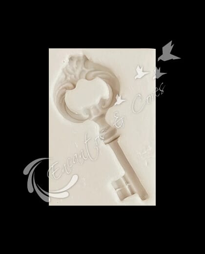 MOLDE DE SILICONE CHAVE MOD.26 - Encantos e Cores